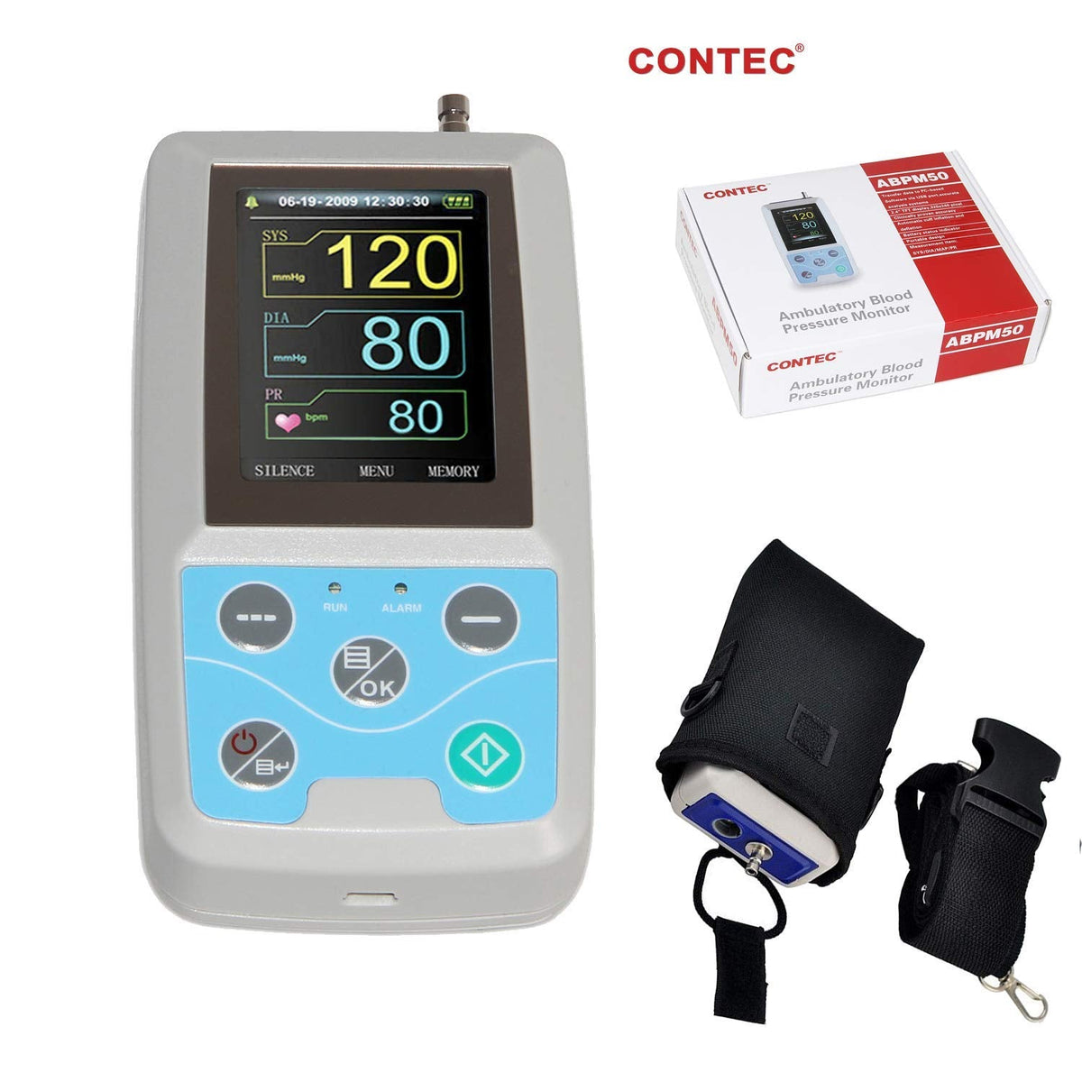 ABPM50 24-Hour Ambulatory Blood Pressure Monitor Contec – stethoscopes