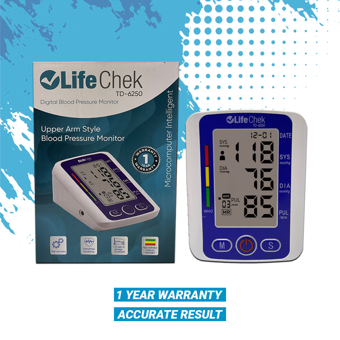 Life Check Arm Type Blood Pressure Monitor-6250 – stethoscopes
