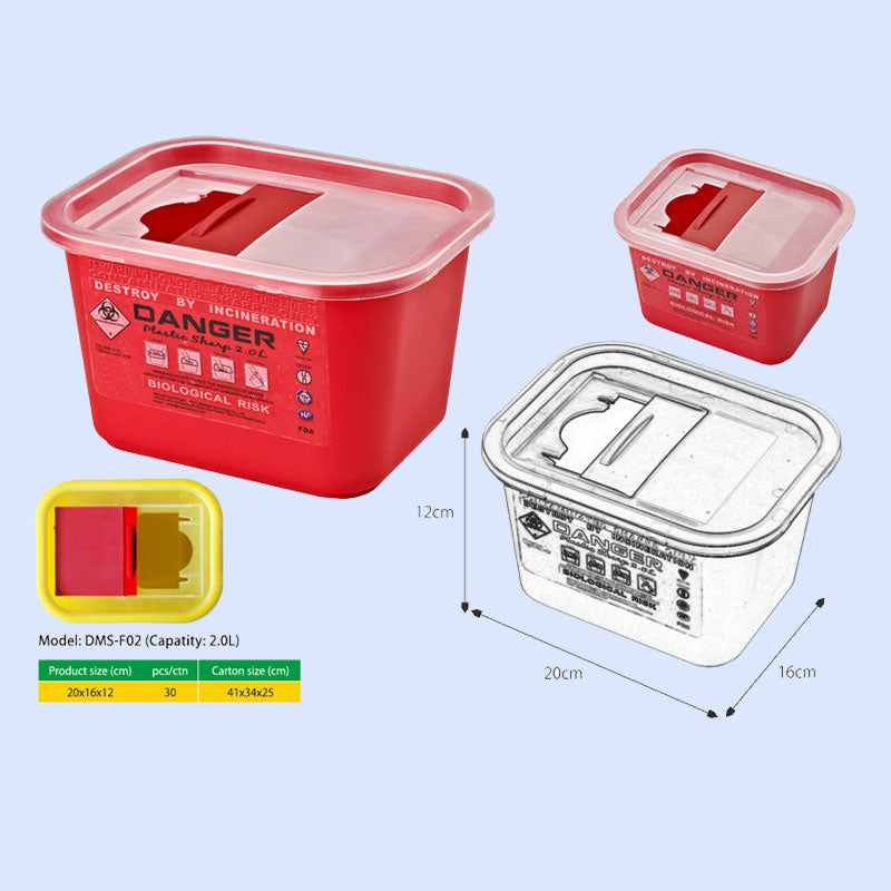 3- Litre Sharp Container – stethoscopes